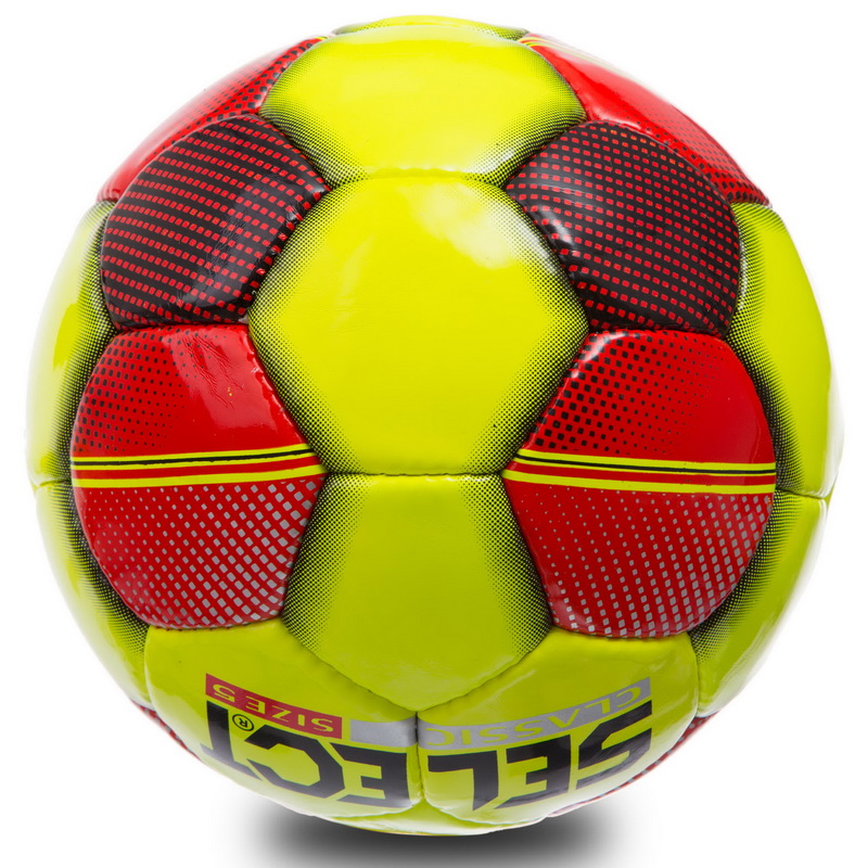 Мяч футбольный ST SHINE CLASSIC ST-13-1 №5 PU желтый-красный-черный ...